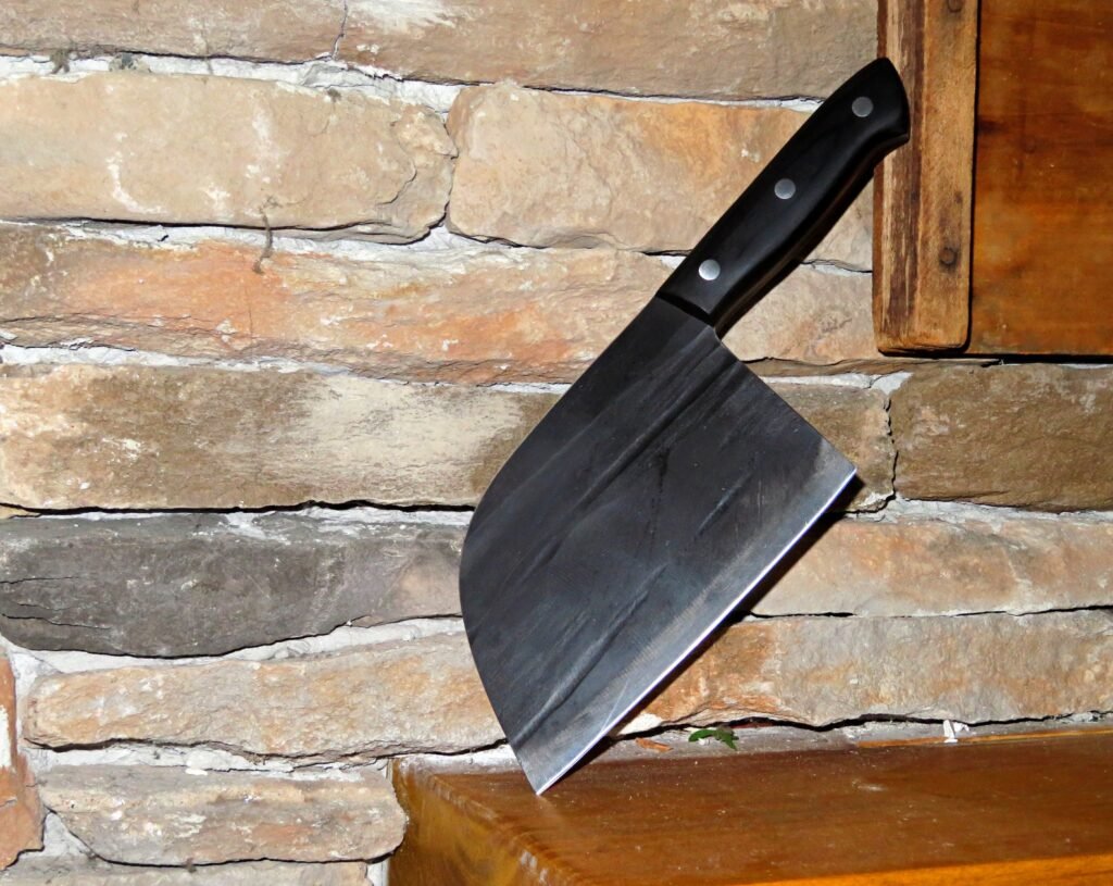How to Remove Rust from Forged Carbon Steel Butcher kitchen Knives